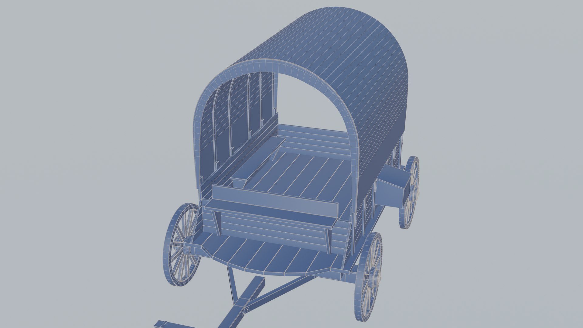 Medieval Cart Asset 3D model - TurboSquid 1742651