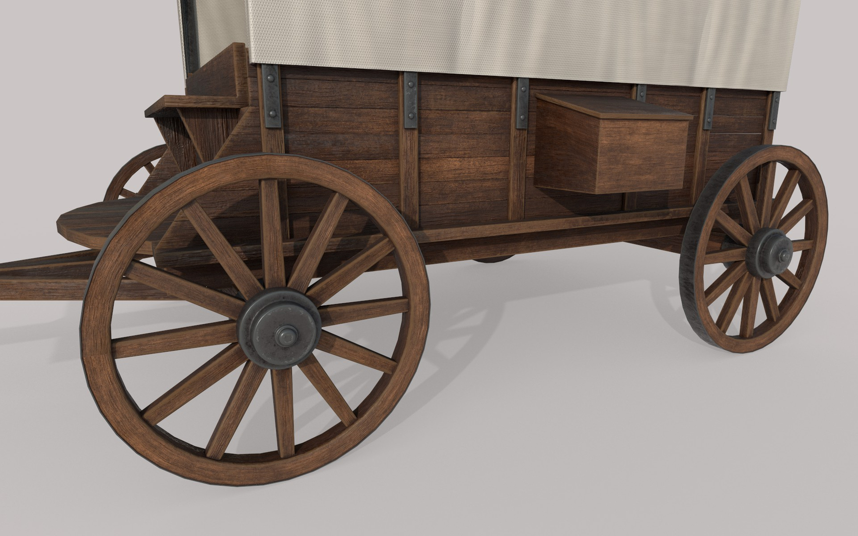 Medieval Cart Asset 3D model - TurboSquid 1742651