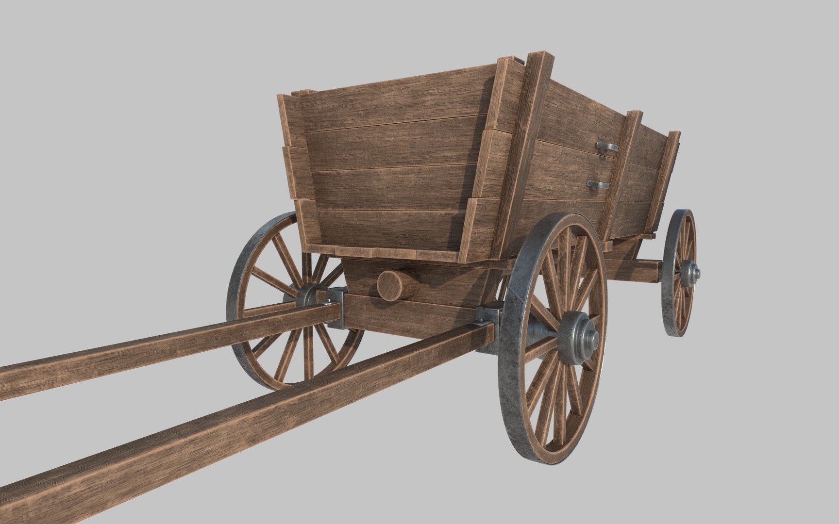 Medieval Cart Asset 3D model - TurboSquid 1742651