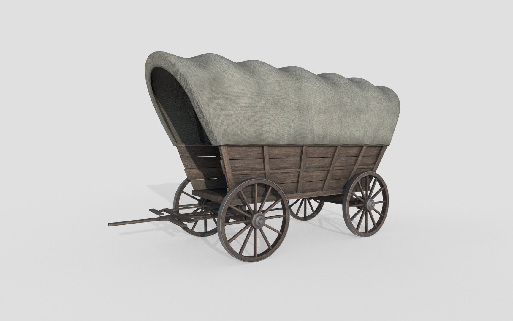 Medieval Cart Asset 3D model - TurboSquid 1742651