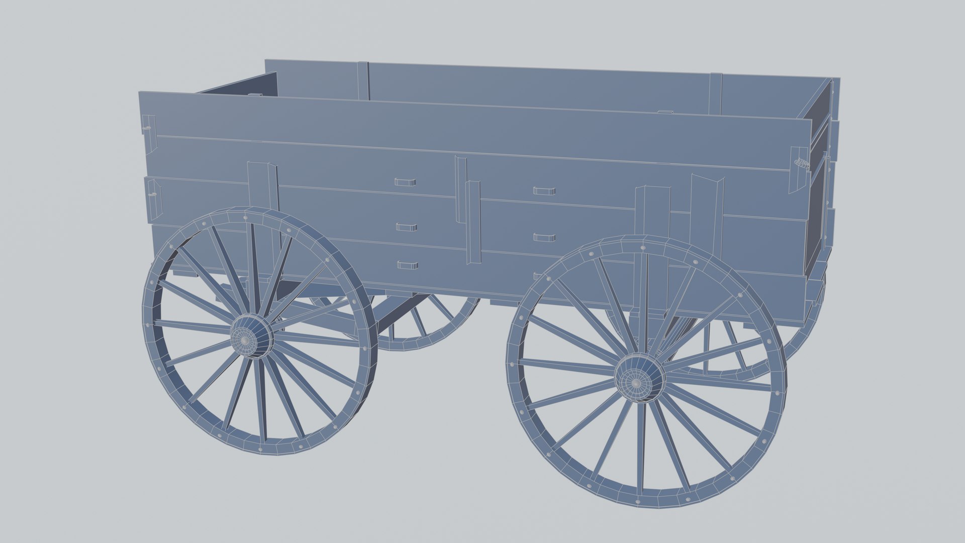 Medieval Cart Asset 3D model - TurboSquid 1742651
