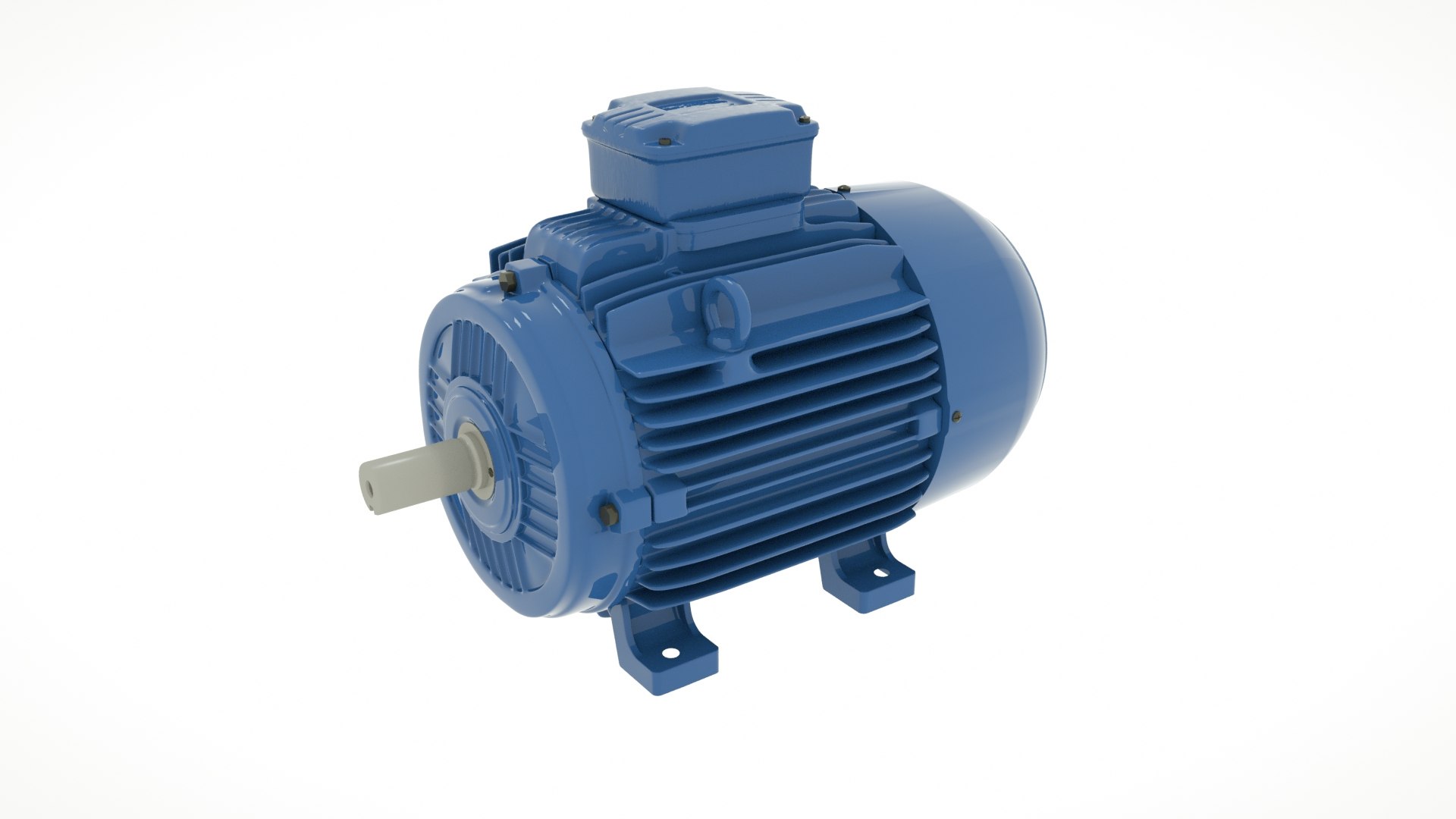 3d model electric motor