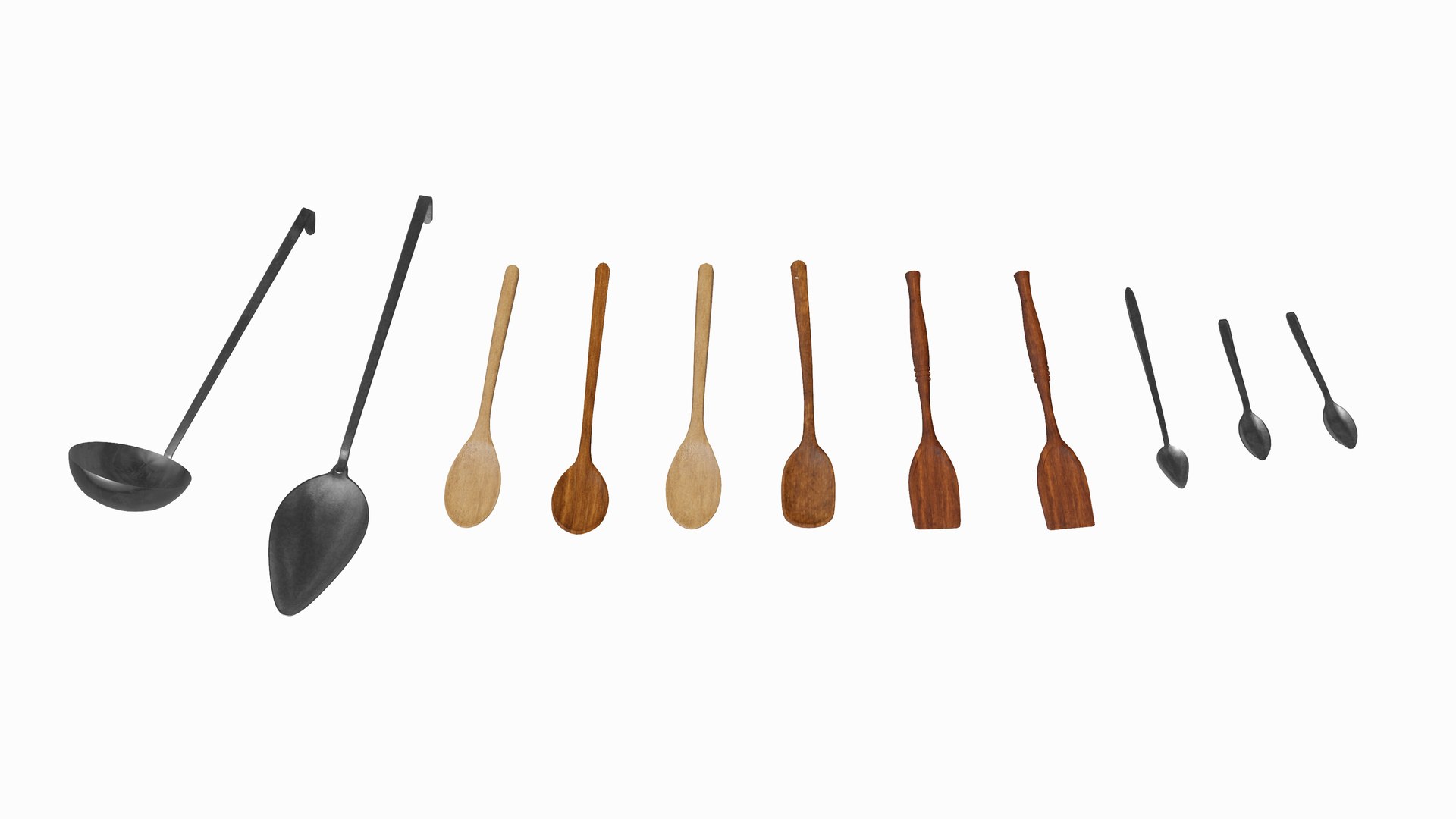 Spoon 3D Model Collection 3D - TurboSquid 2050736