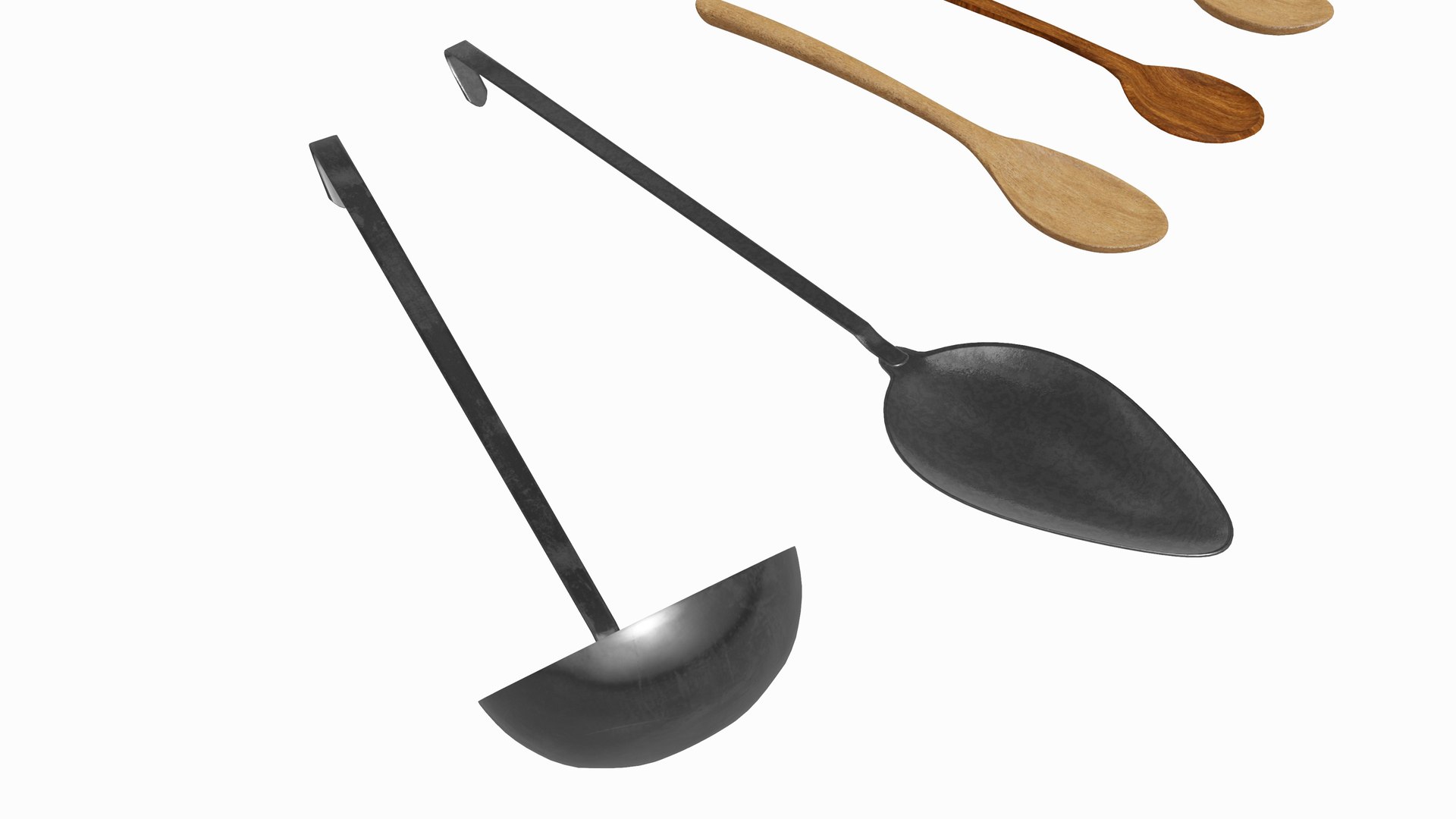 Spoon 3D Model Collection 3D - TurboSquid 2050736