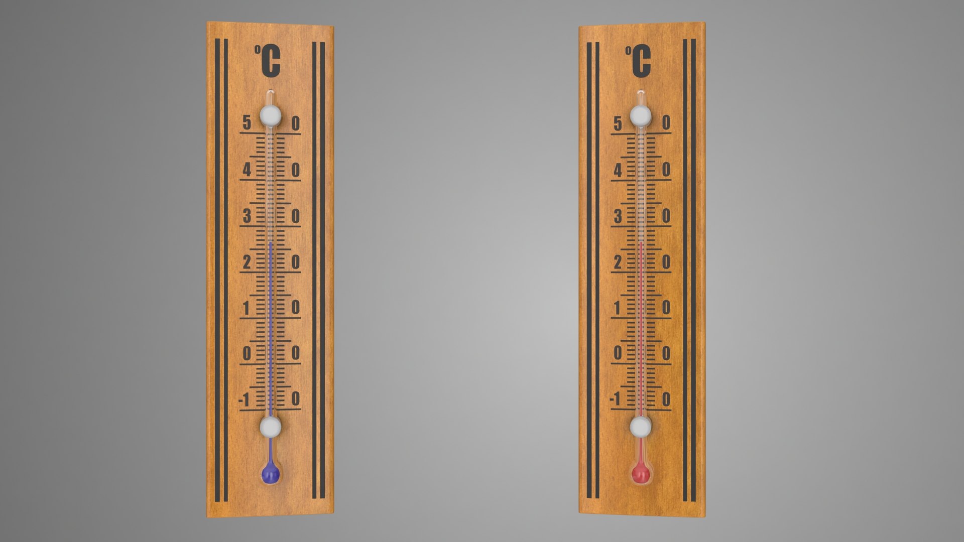 3D Realistic Wall Thermometer - TurboSquid 1518516