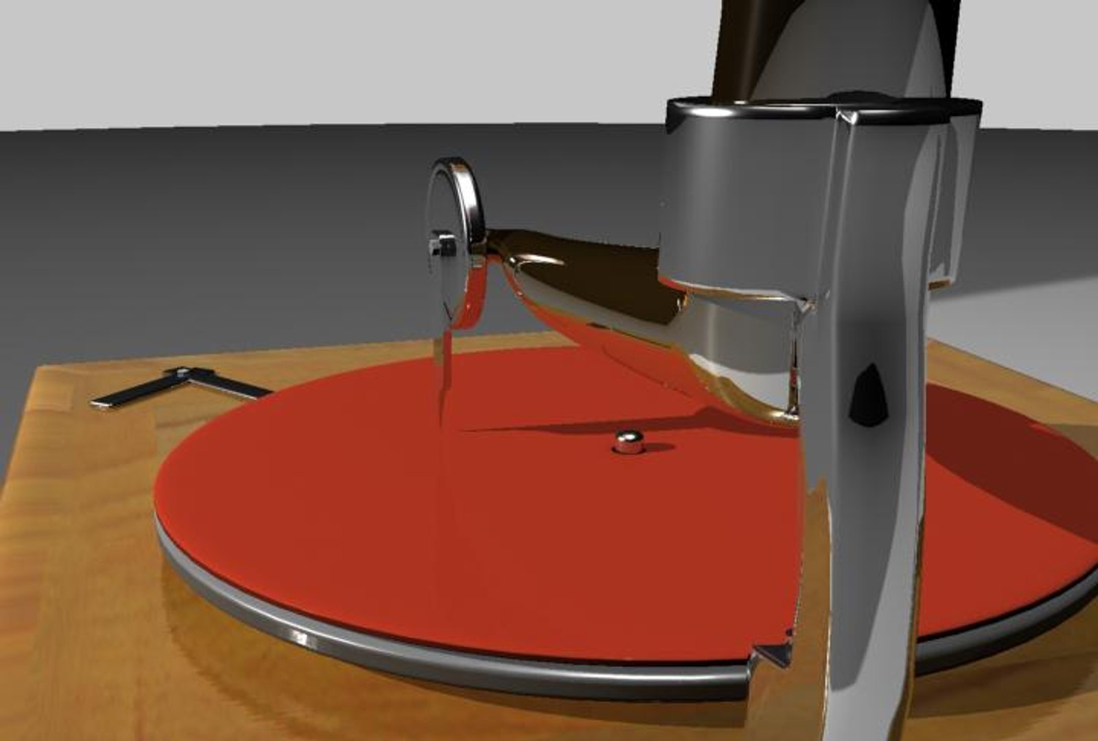 3d Phonograph Model