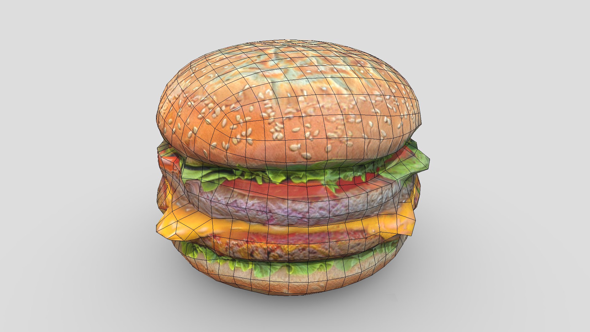 Hamburger 3D Model - TurboSquid 2209927