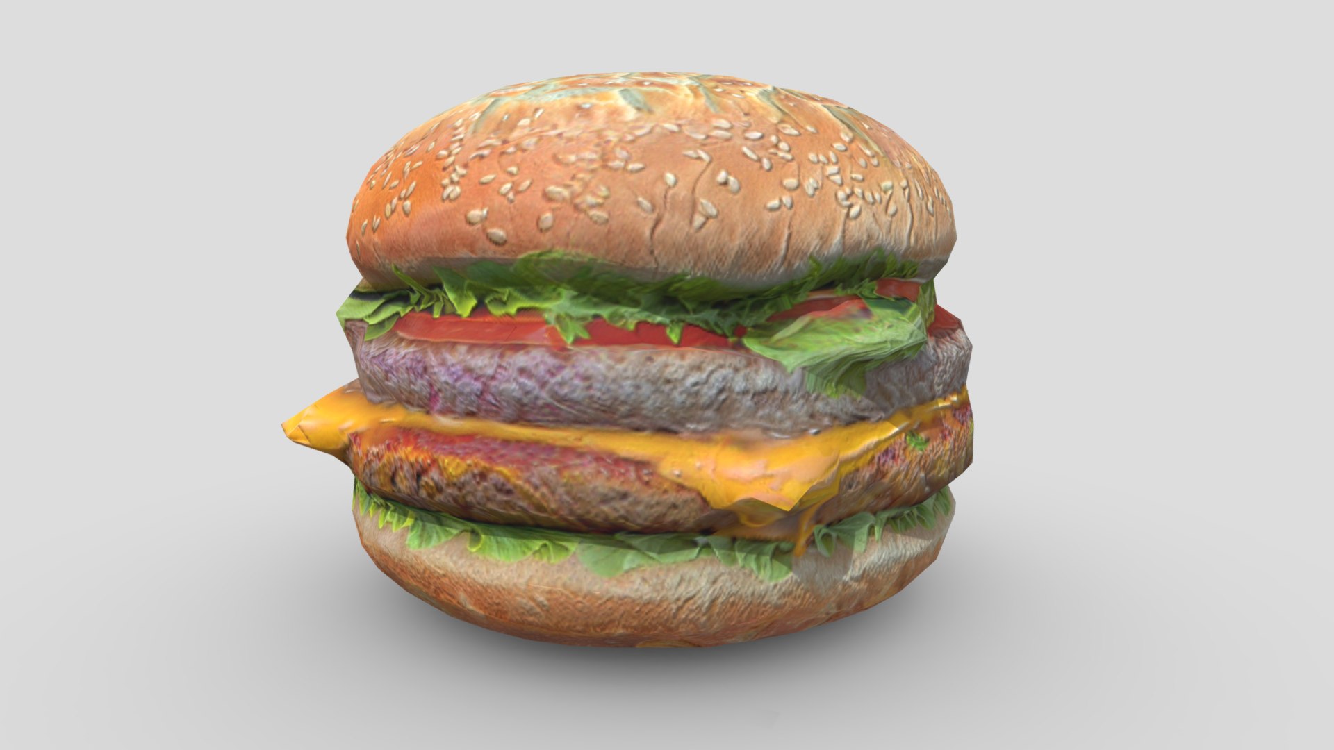 Hamburger 3D Model - TurboSquid 2209927