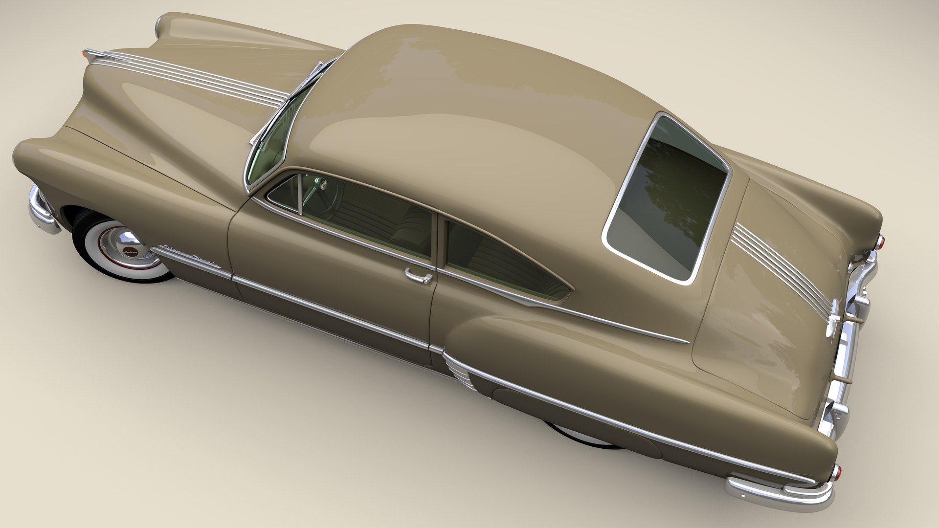 Pontiac Silver Streak Streamliner 1949 3D Model - TurboSquid 2036124