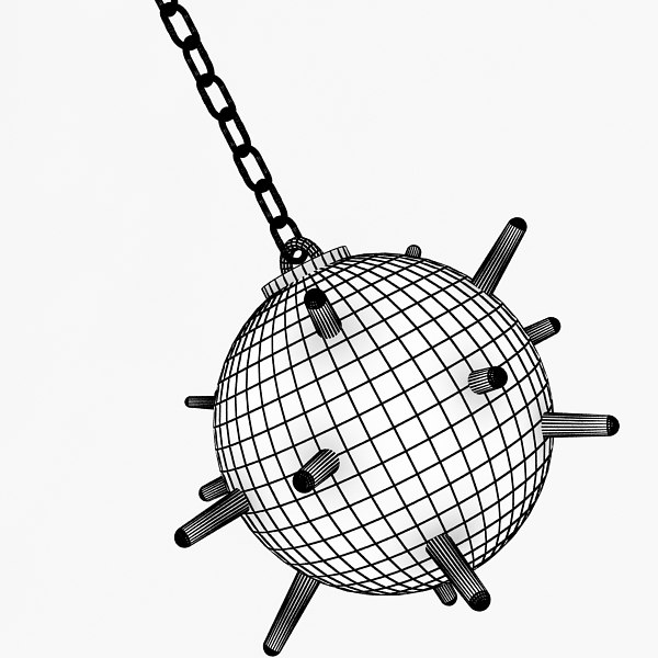 3d model wrecking ball