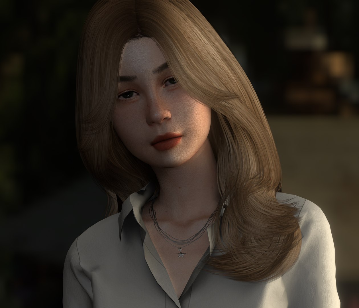 3D Office Girl V2 - Game Ready Model - TurboSquid 2081054
