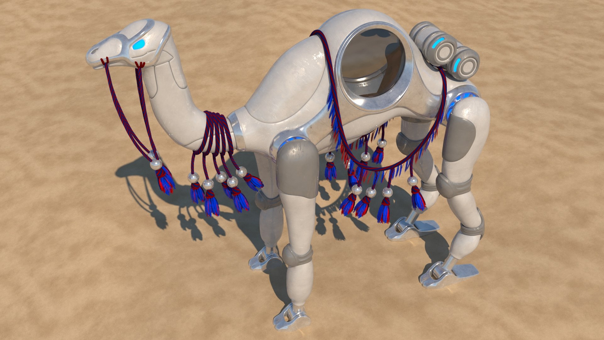 Sci-fi Camel 3D Model - TurboSquid 1617868