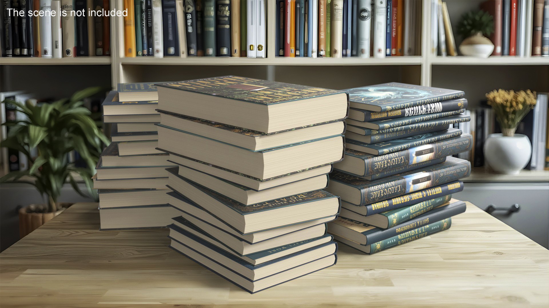 Detective Books Stack Model - TurboSquid 2284543