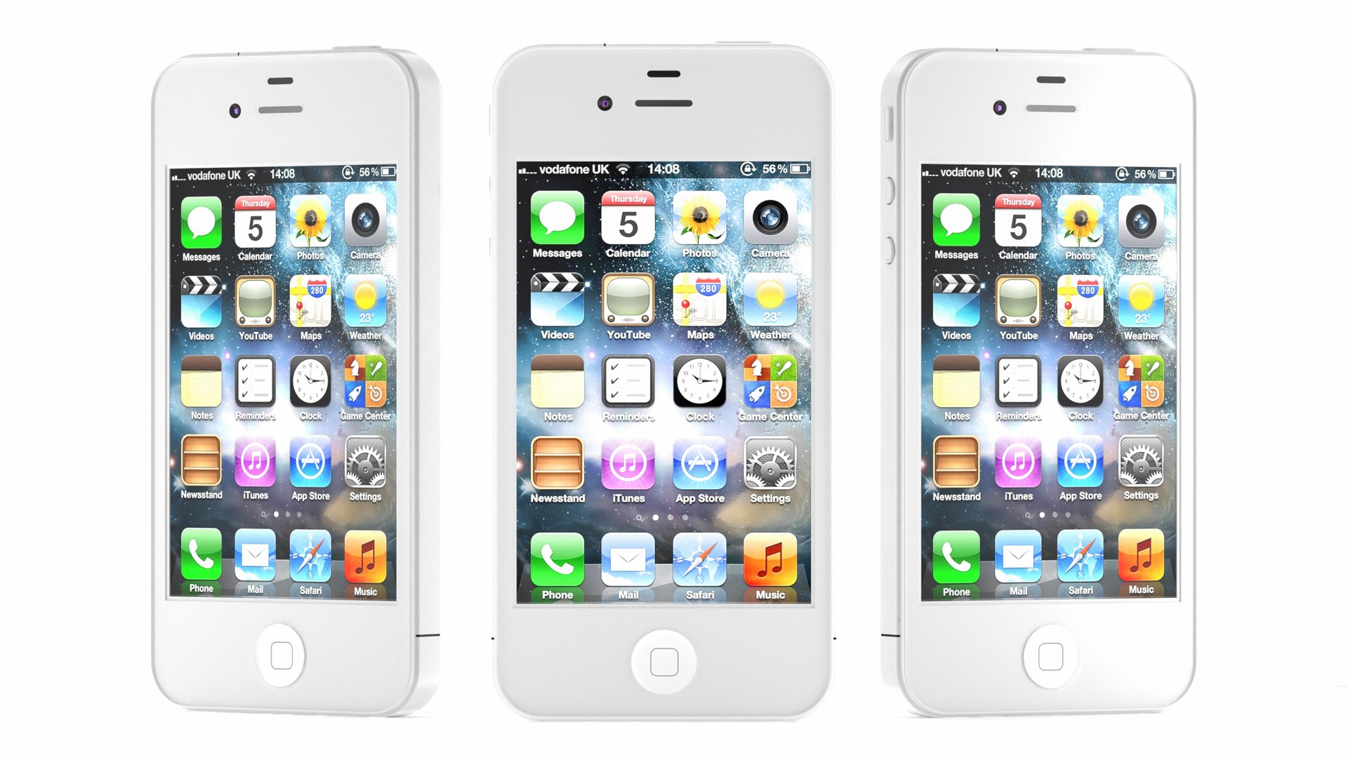 Apple IPhone 4 White 3D - TurboSquid 2073734