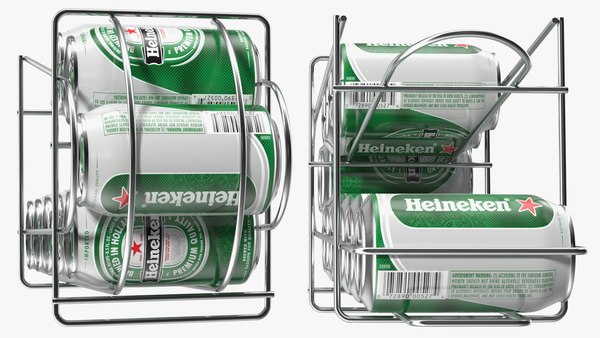 modelo 3d Dispensador de latas de cerveza con Heineken - TurboSquid 2003374