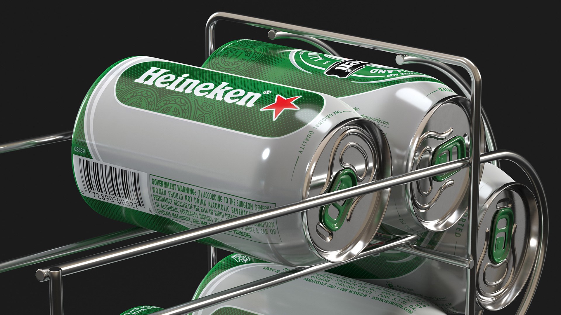 3D Beer Can Dispenser with Heineken - TurboSquid 2003374