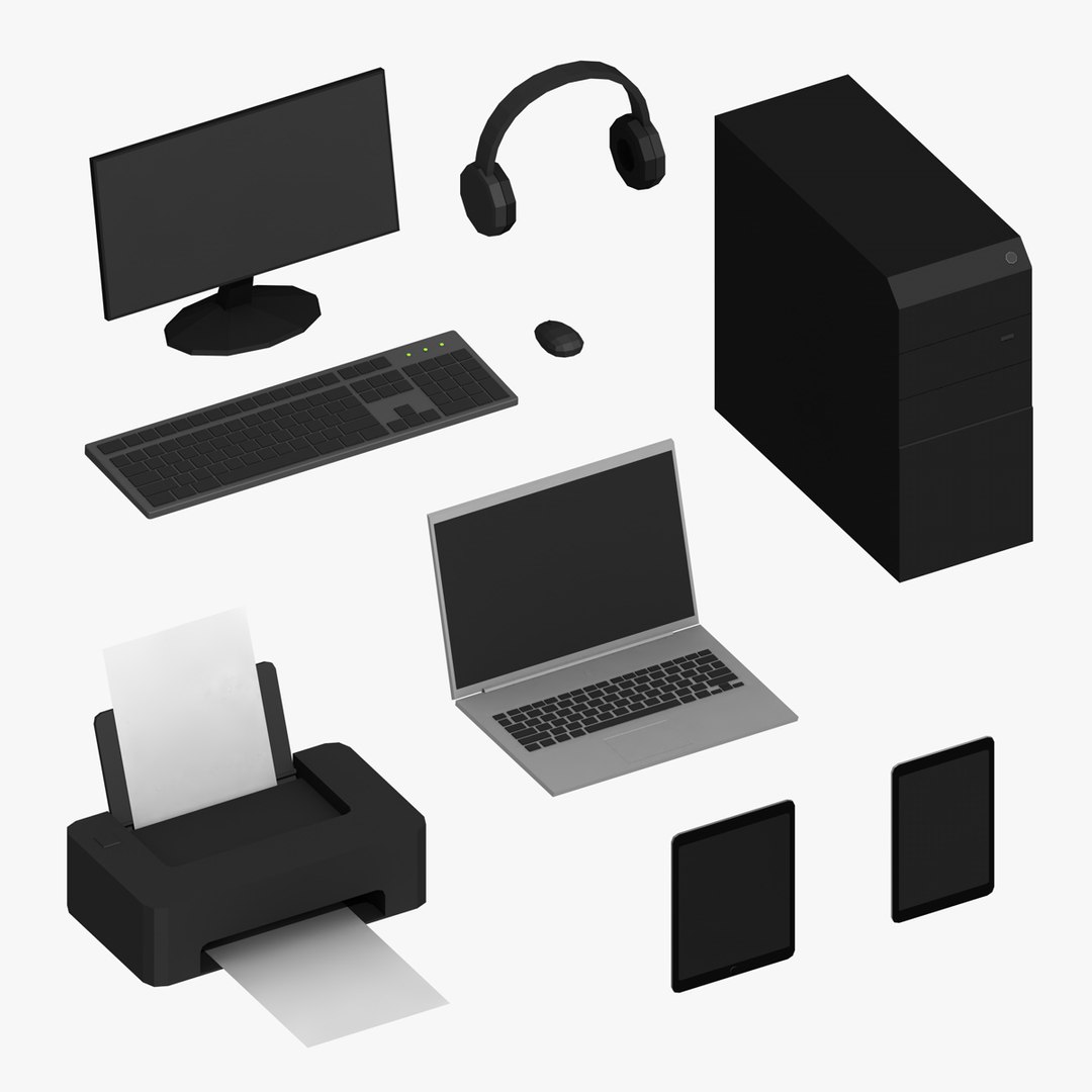 3D electronics computer laptop model - TurboSquid 1554641