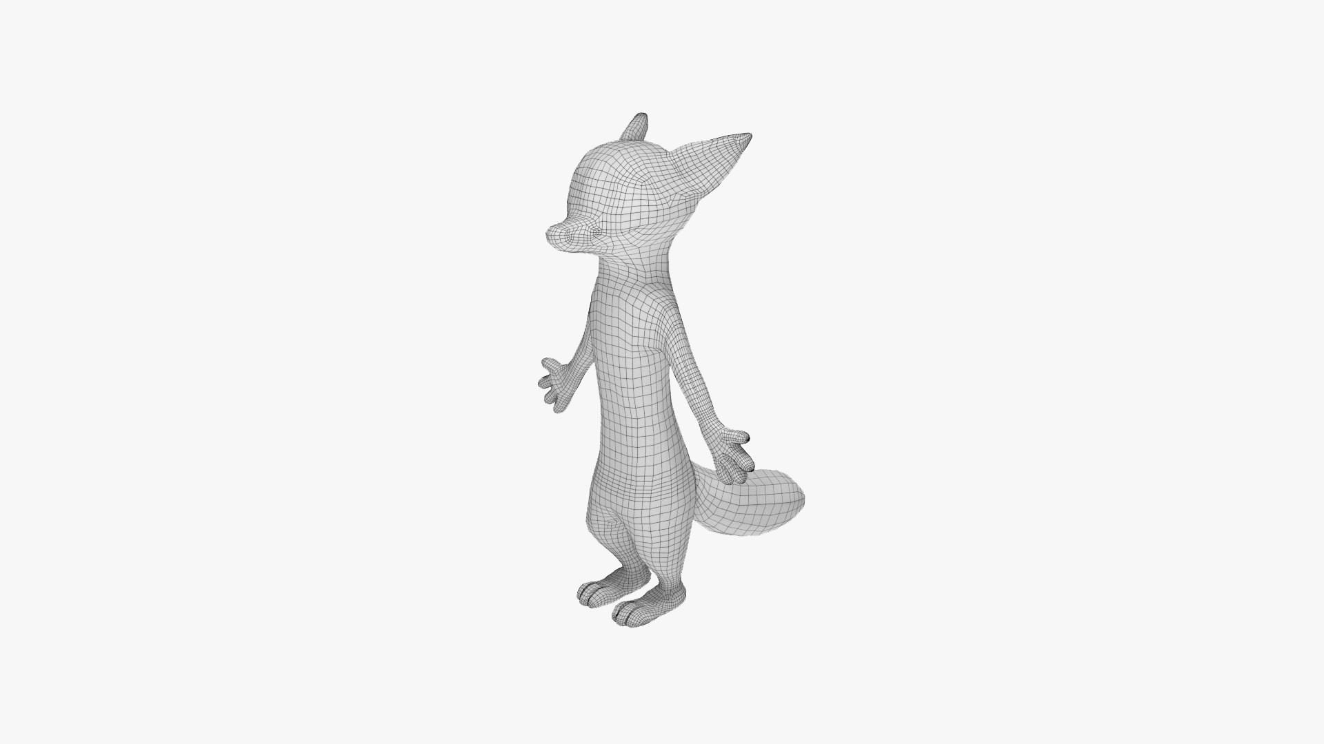 3D Nick Wilde - TurboSquid 1449335