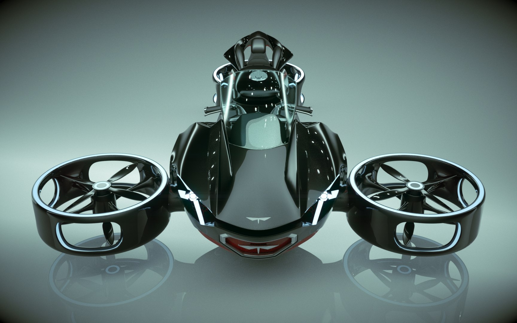 T Copter Bike 03 3D - TurboSquid 1985439