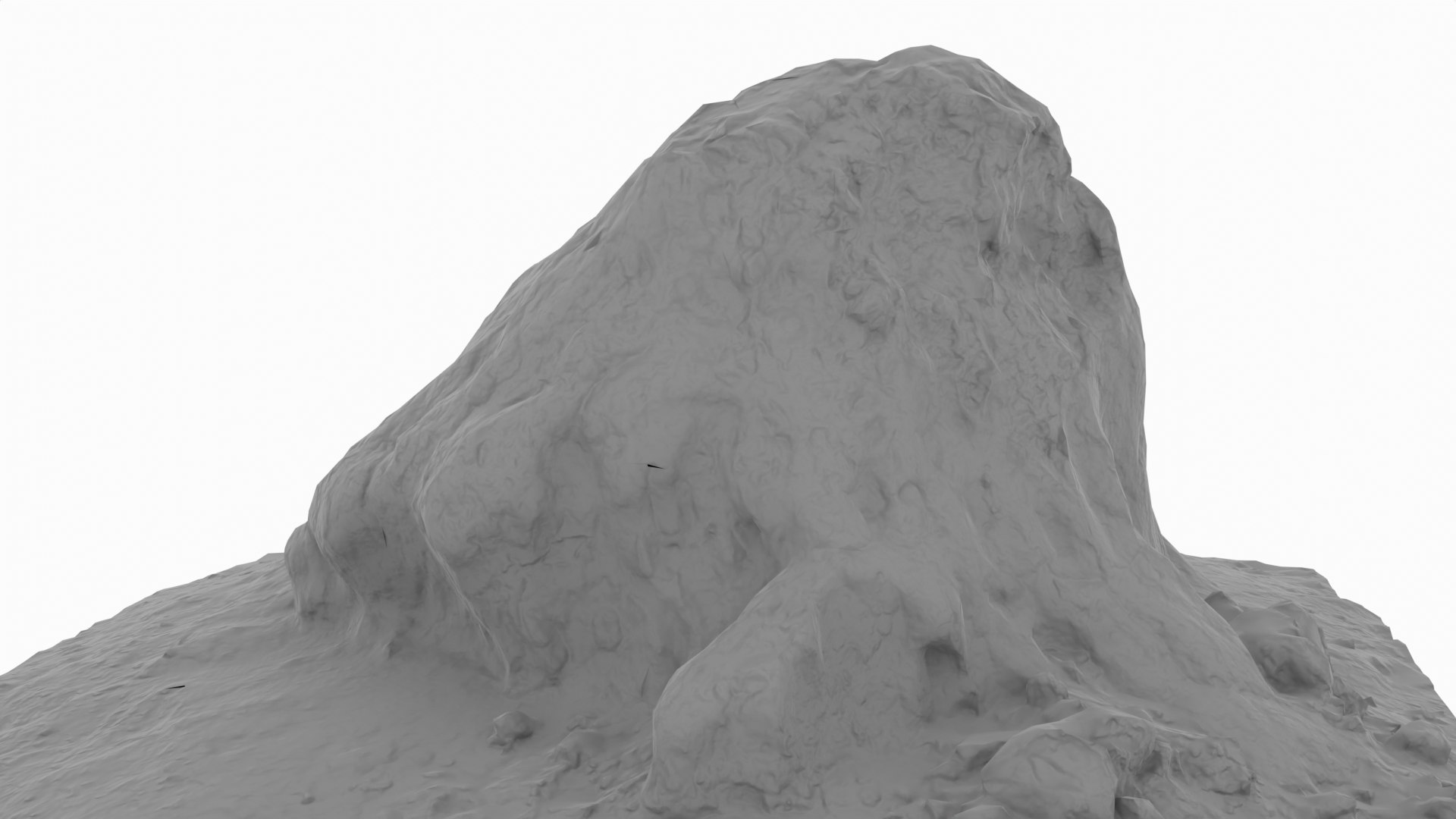 Namibian Termite Nest Mound 02 - Scan 3D Model - TurboSquid 2028400