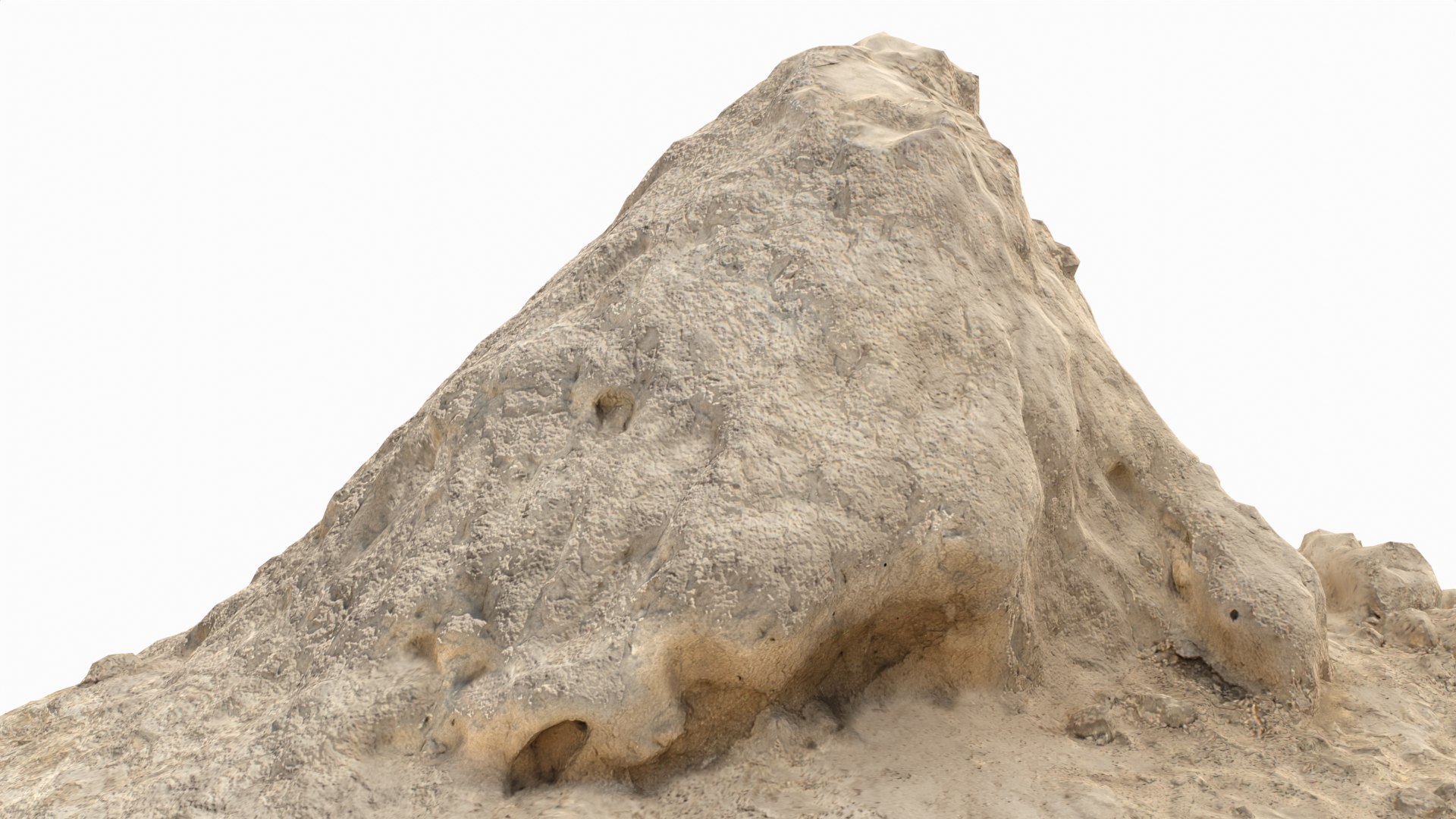 Namibian Termite Nest Mound 02 - Scan 3D Model - TurboSquid 2028400