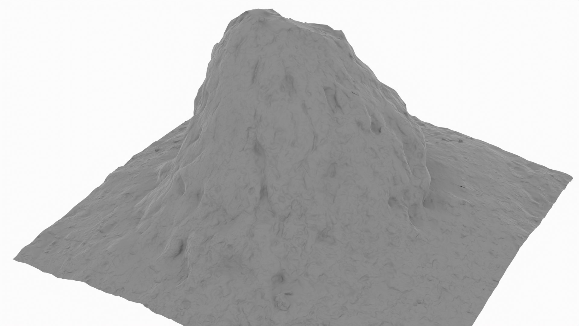 Namibian Termite Nest Mound 02 - Scan 3D Model - TurboSquid 2028400