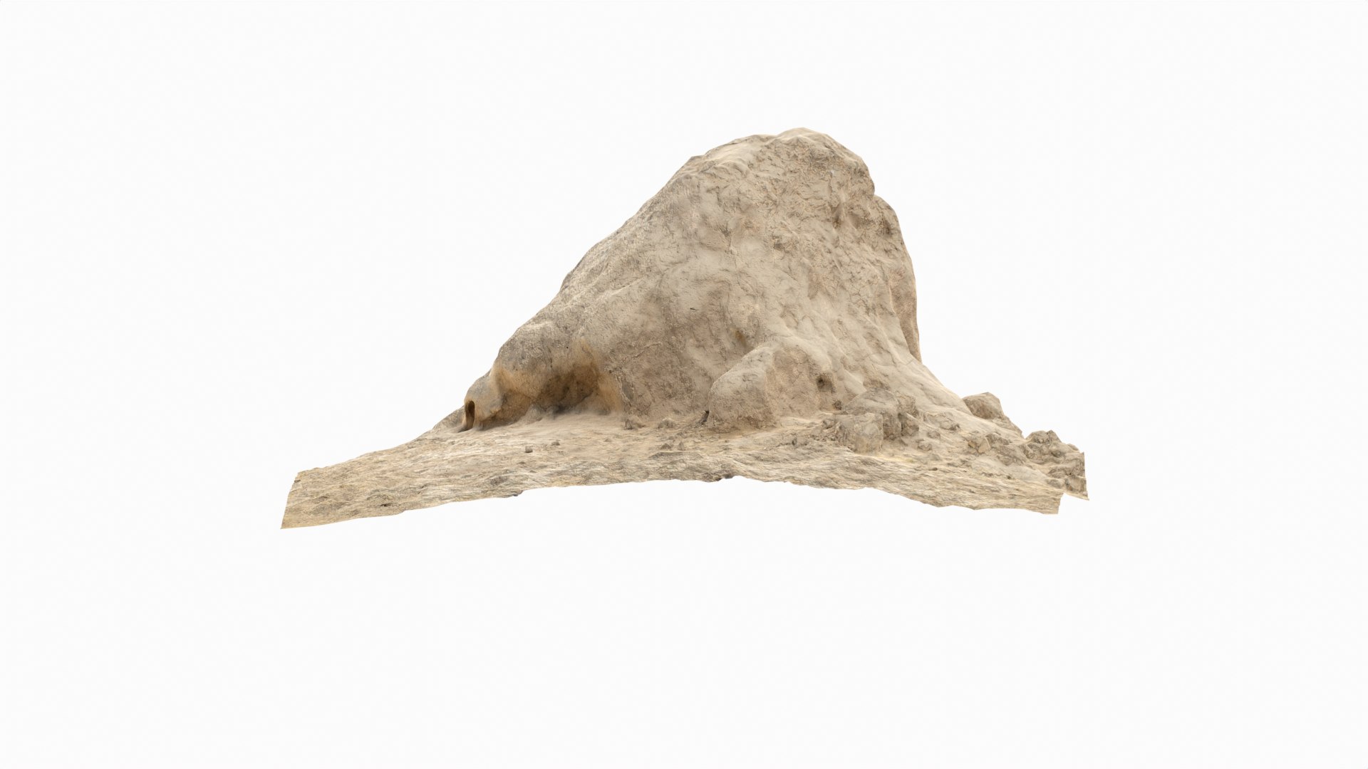 Namibian Termite Nest Mound 02 - Scan 3D Model - TurboSquid 2028400