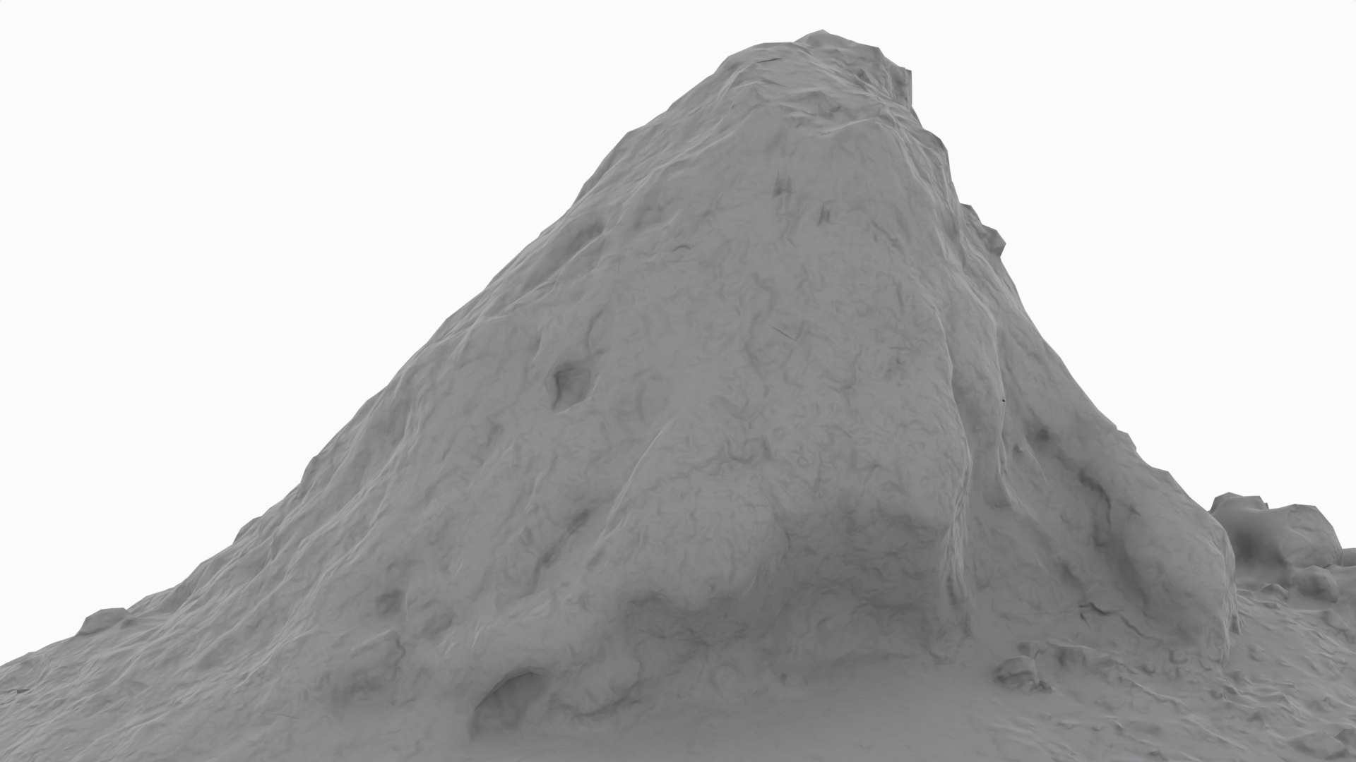 Namibian Termite Nest Mound 02 - Scan 3D Model - TurboSquid 2028400