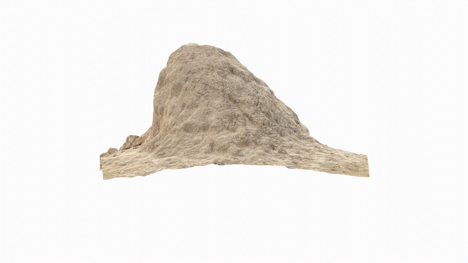 Namibian Termite Nest Mound 02 - Scan 3D Model - TurboSquid 2028400