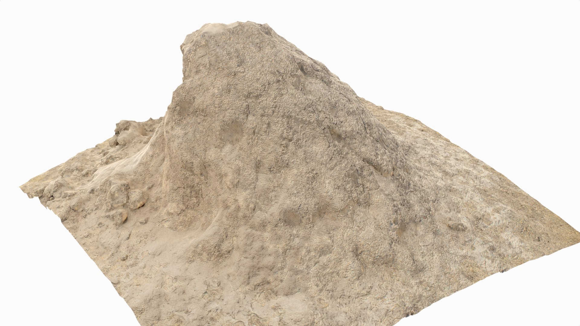 Namibian Termite Nest Mound 02 - Scan 3D Model - TurboSquid 2028400