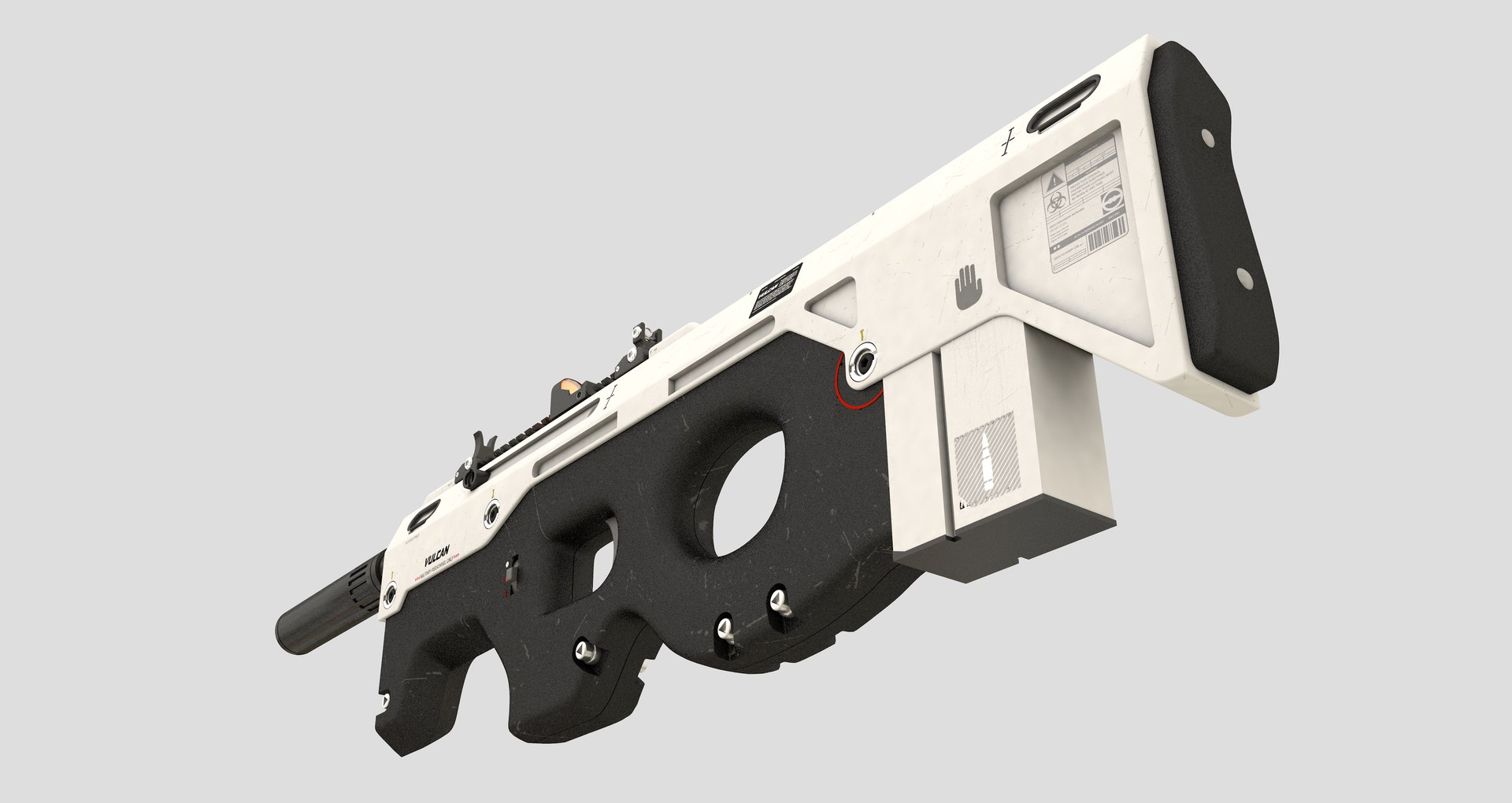 Sci-fi Weapon 3D Model - TurboSquid 1686643