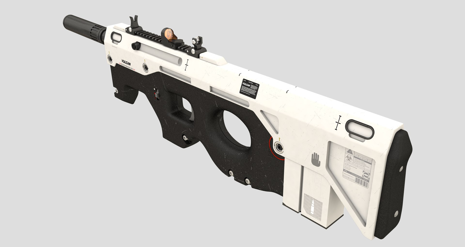 Sci-fi Weapon 3D Model - TurboSquid 1686643