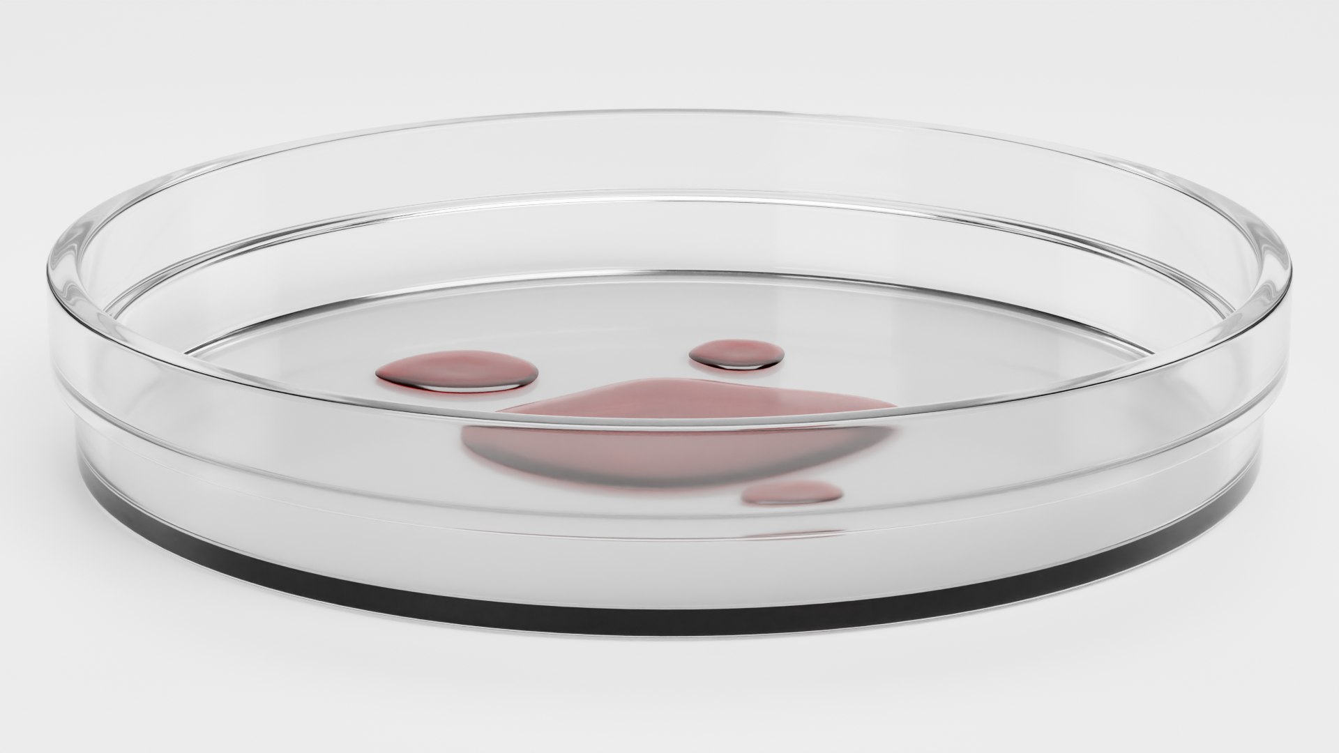 Petri Dish with Blood 2 3D model - TurboSquid 2117382