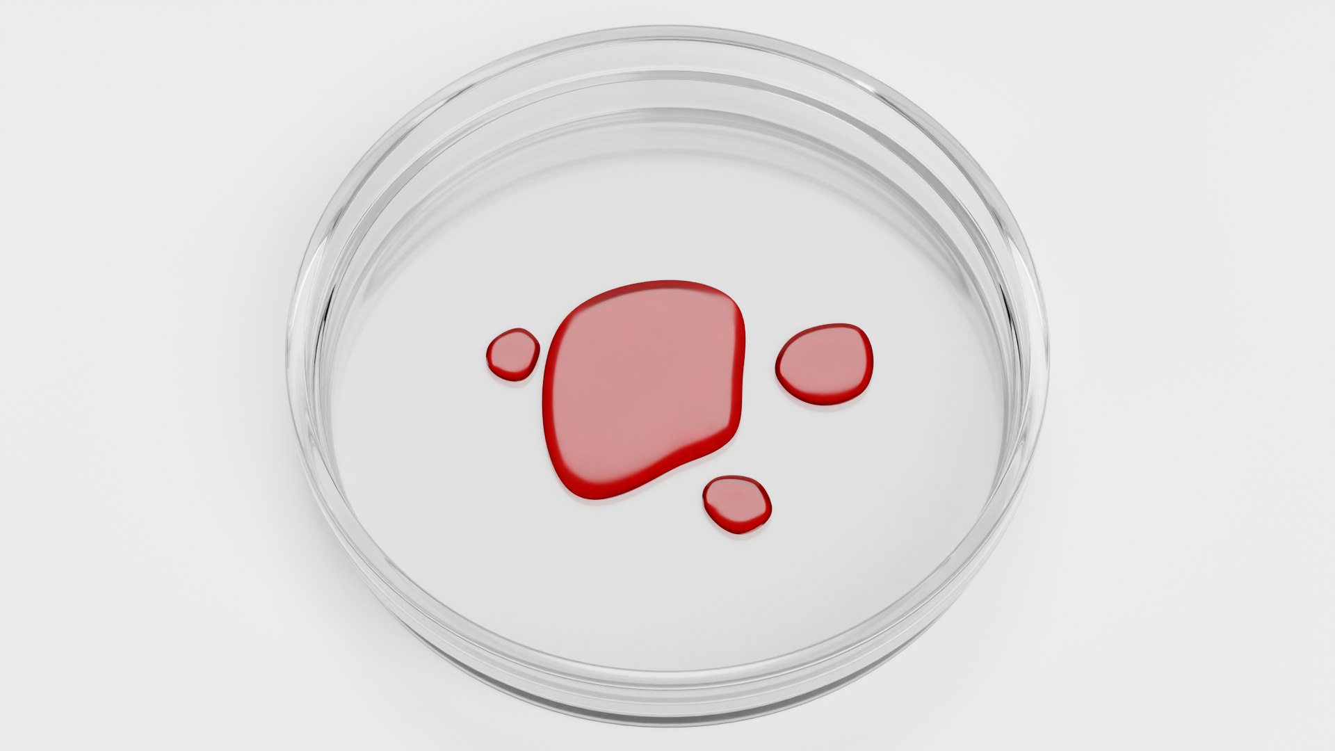 Petri Dish with Blood 2 3D model - TurboSquid 2117382