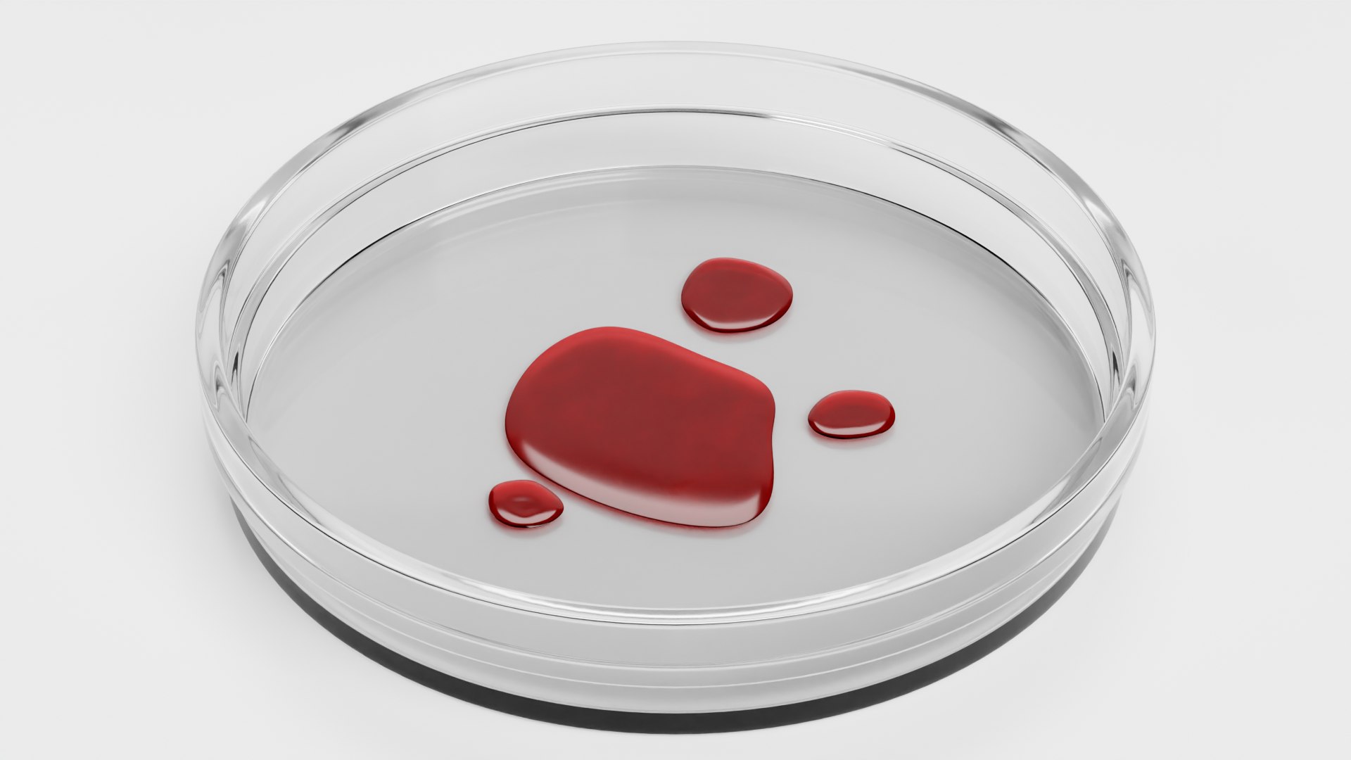 Petri Dish with Blood 2 3D model - TurboSquid 2117382