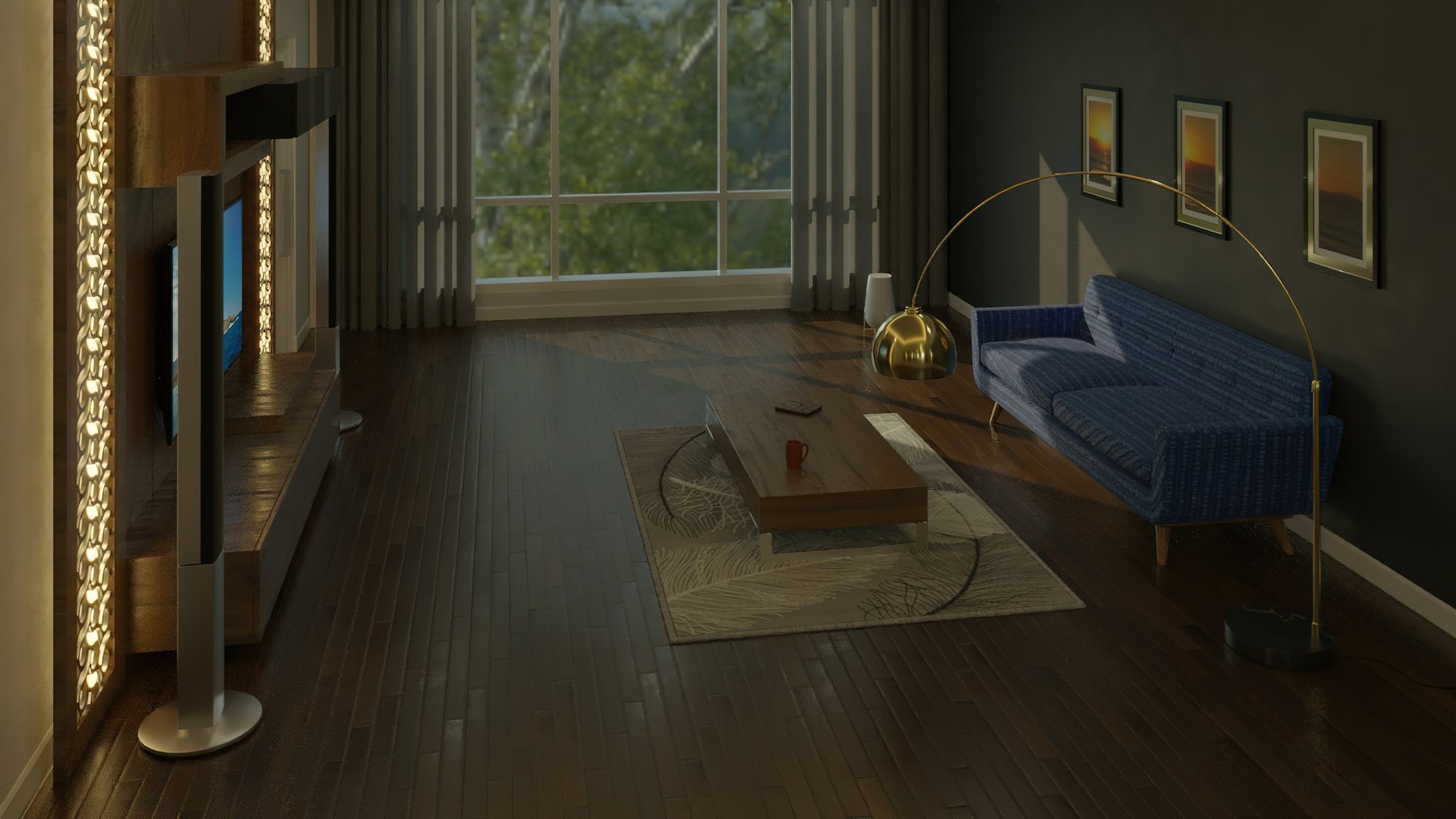 Interior Room 3D Model - TurboSquid 2013063