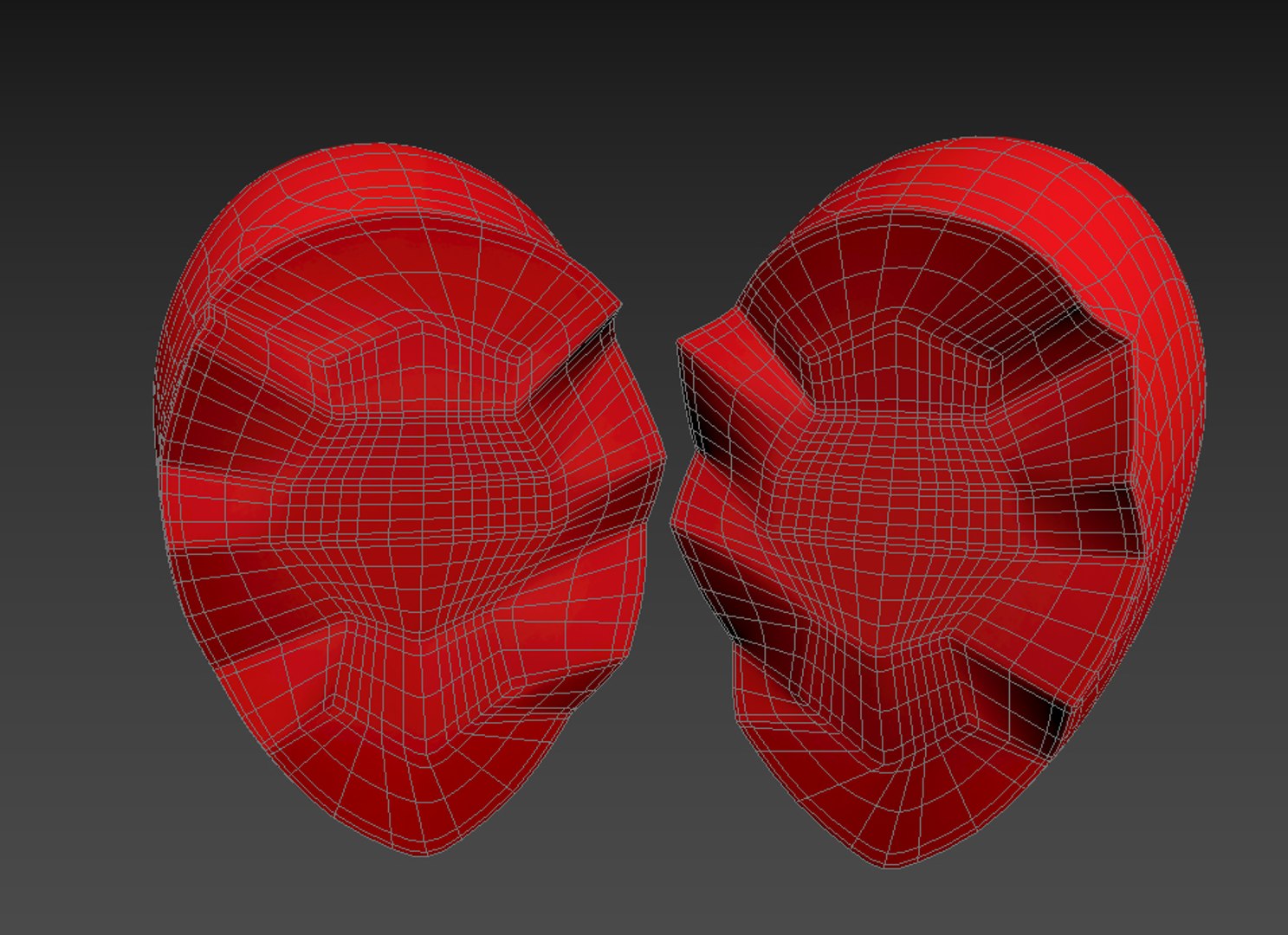 Broken heart 3D model - TurboSquid 1592543