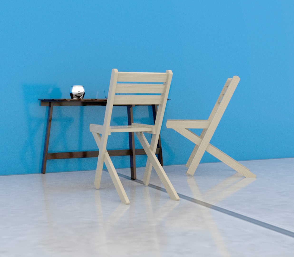 3D Chair Table - TurboSquid 1438274