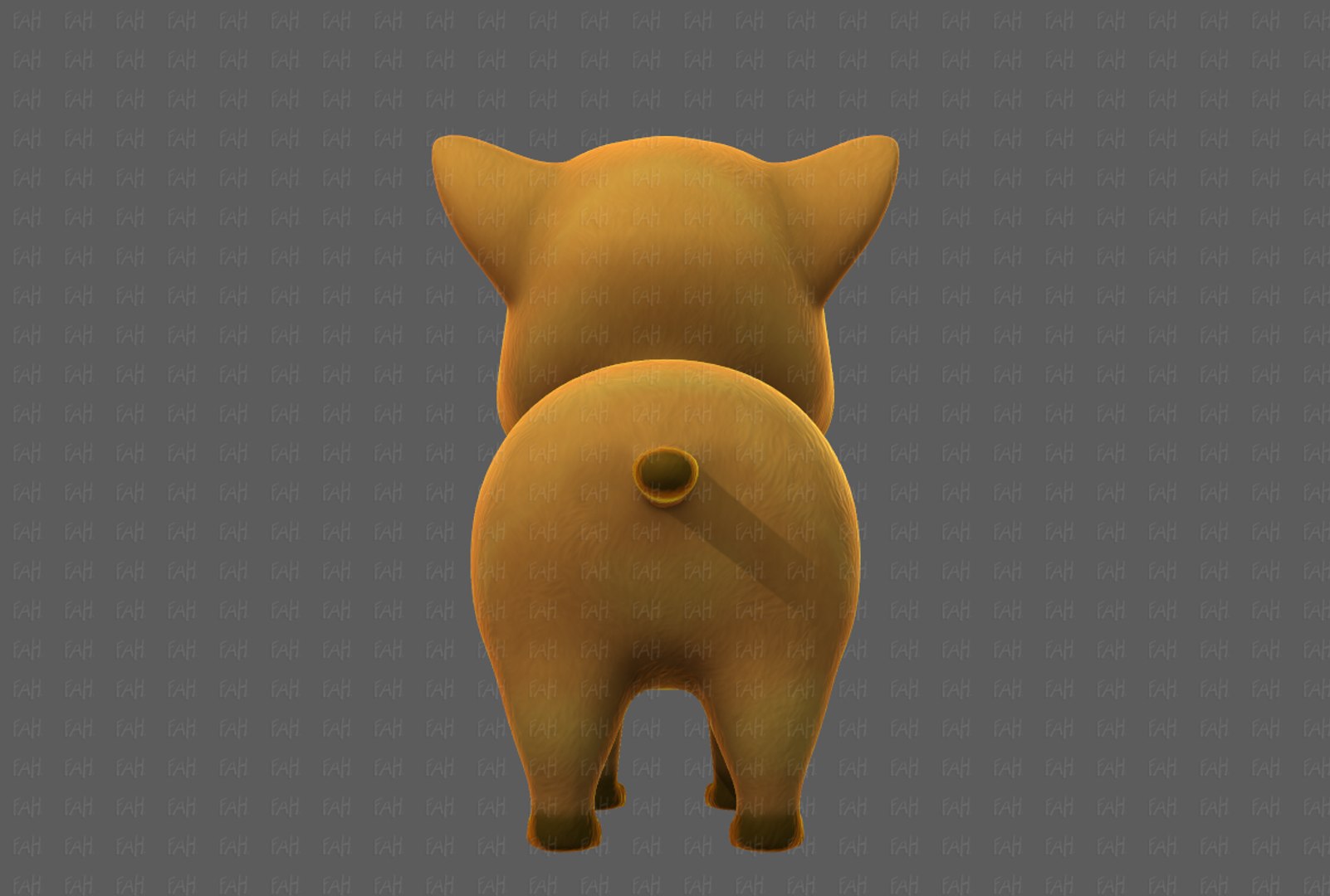 3D Cat Cartoon V05 - TurboSquid 2088141