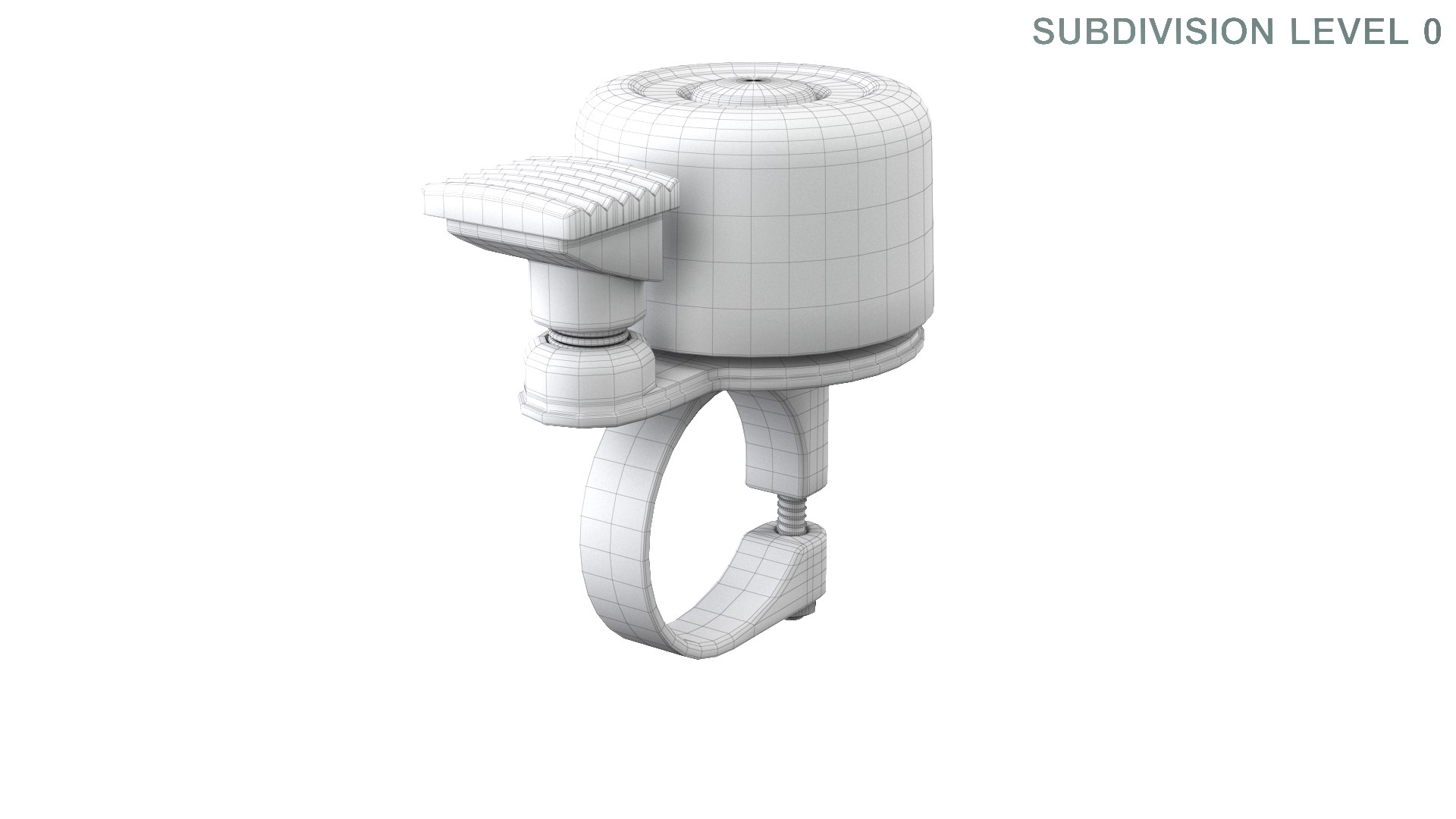 3D Model Bicycle Bell - TurboSquid 1738644