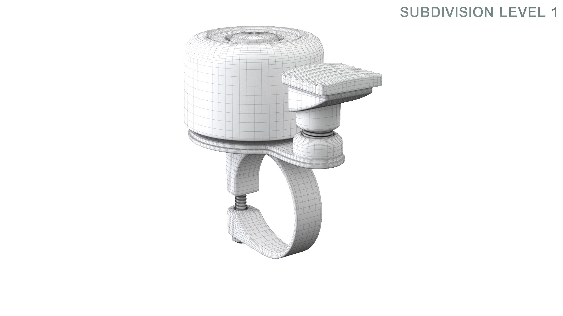 3D Model Bicycle Bell - TurboSquid 1738644