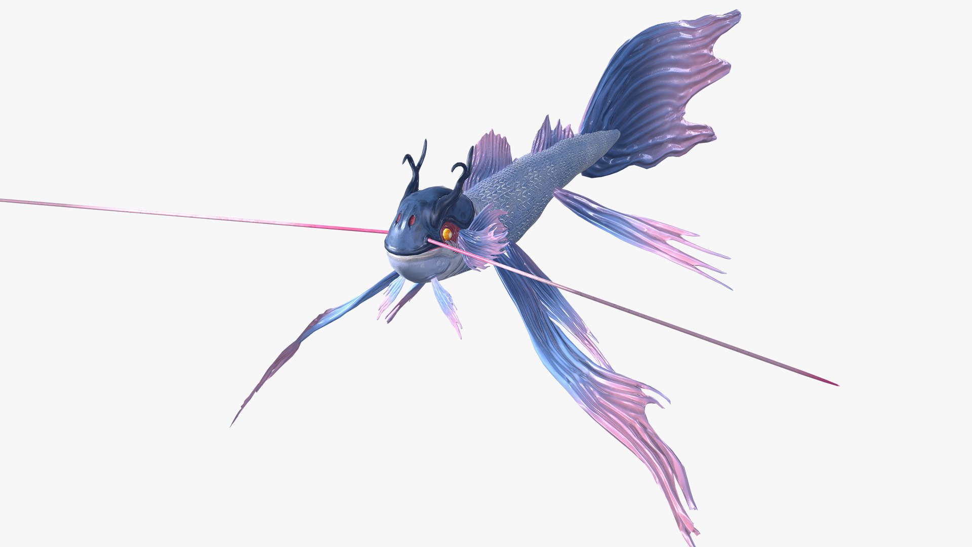 3D Legendary Fish Creature - TurboSquid 2121667