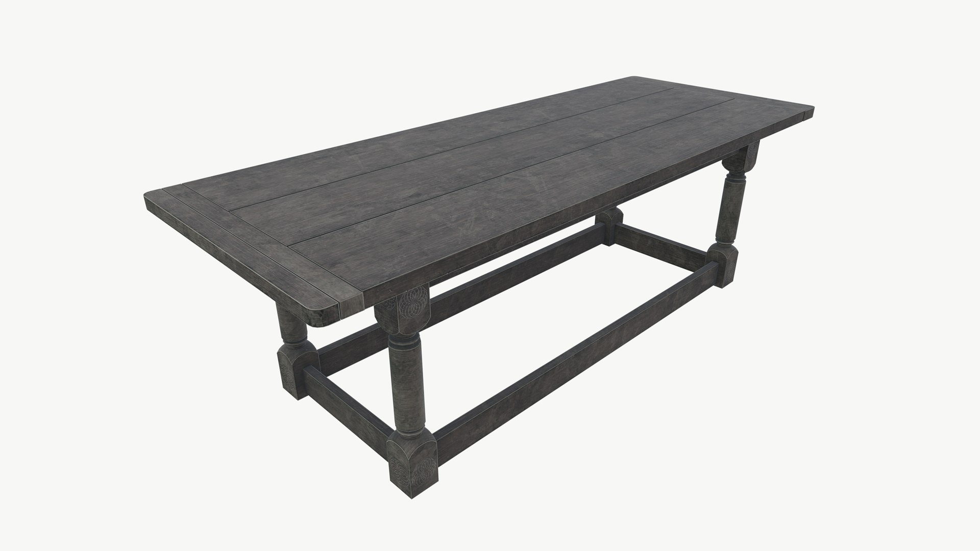 Medieval Table 3D Model - TurboSquid 2295641