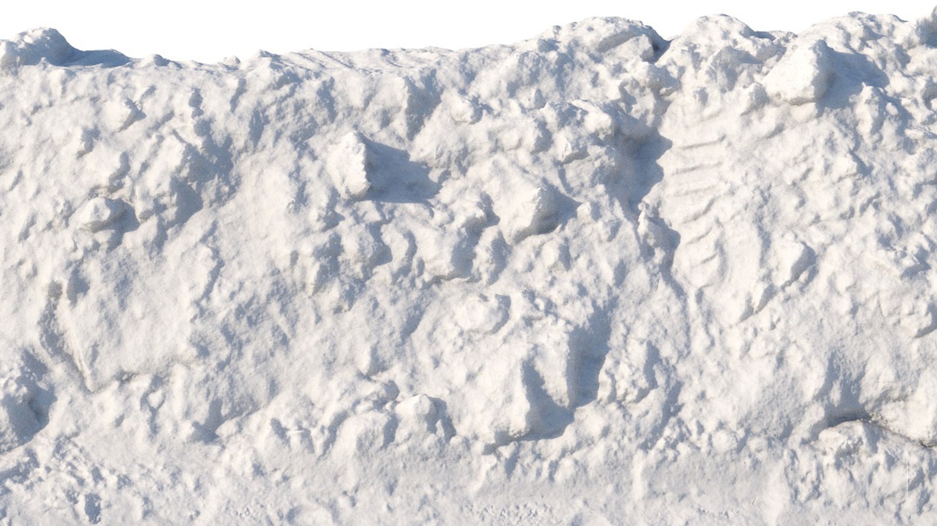 Long snowdrift 7 meters 3D model - TurboSquid 1734785