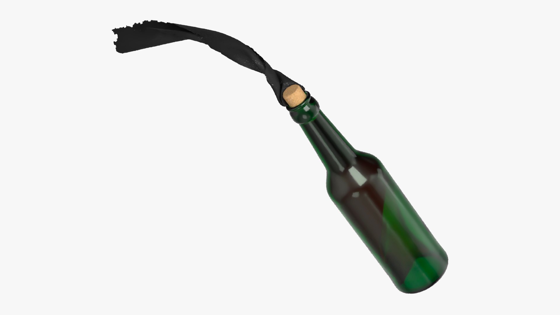Incendiary Bottle Flying 3D Model - TurboSquid 2235059