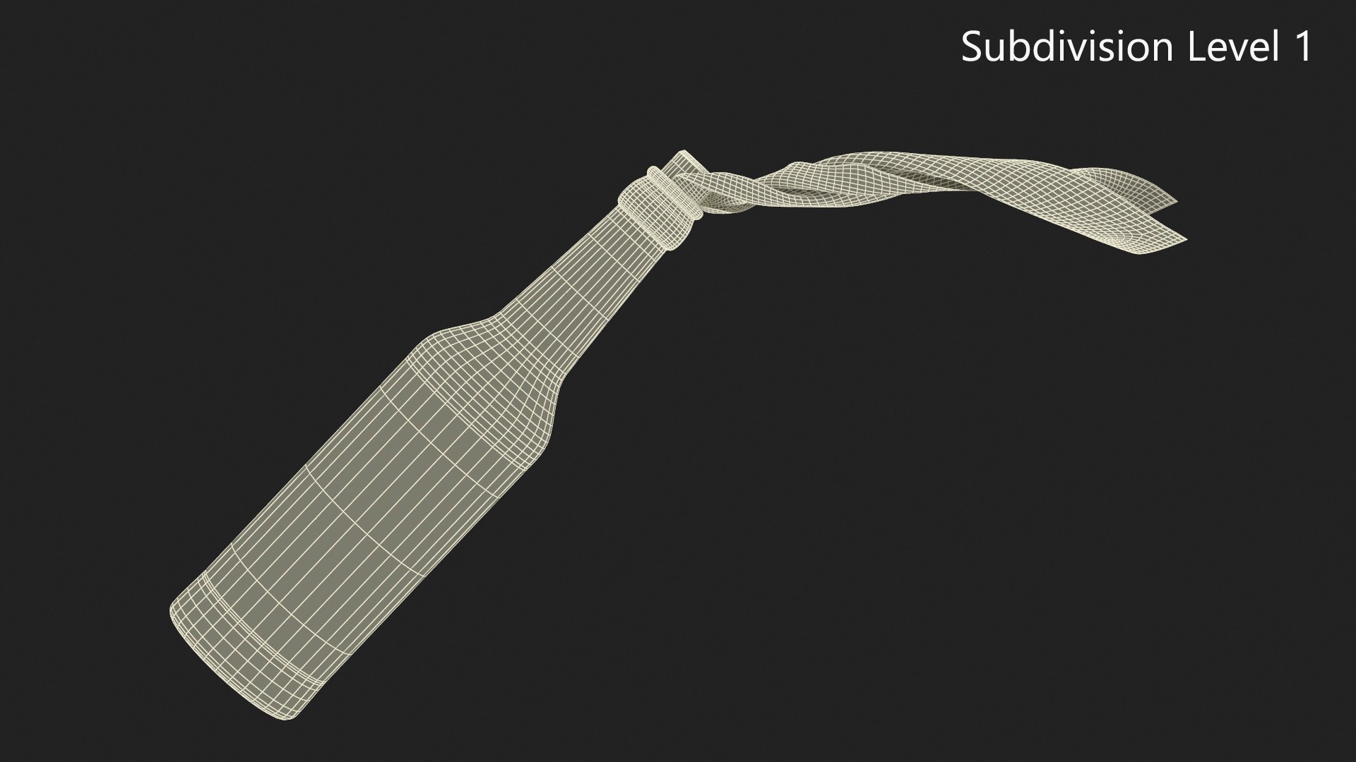 Incendiary Bottle Flying 3D Model - TurboSquid 2235059