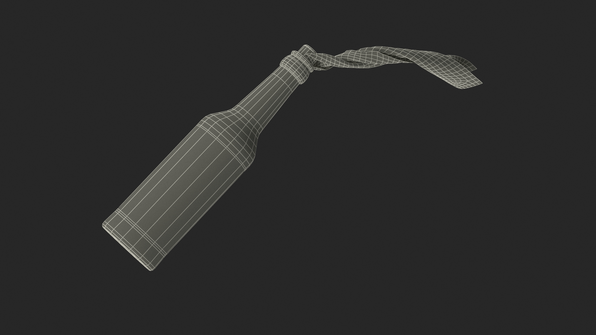 Incendiary Bottle Flying 3D Model - TurboSquid 2235059