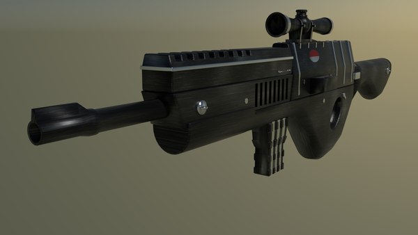 modelo 3d Tipo de Ugi - 1 Rifle - TurboSquid 1226863