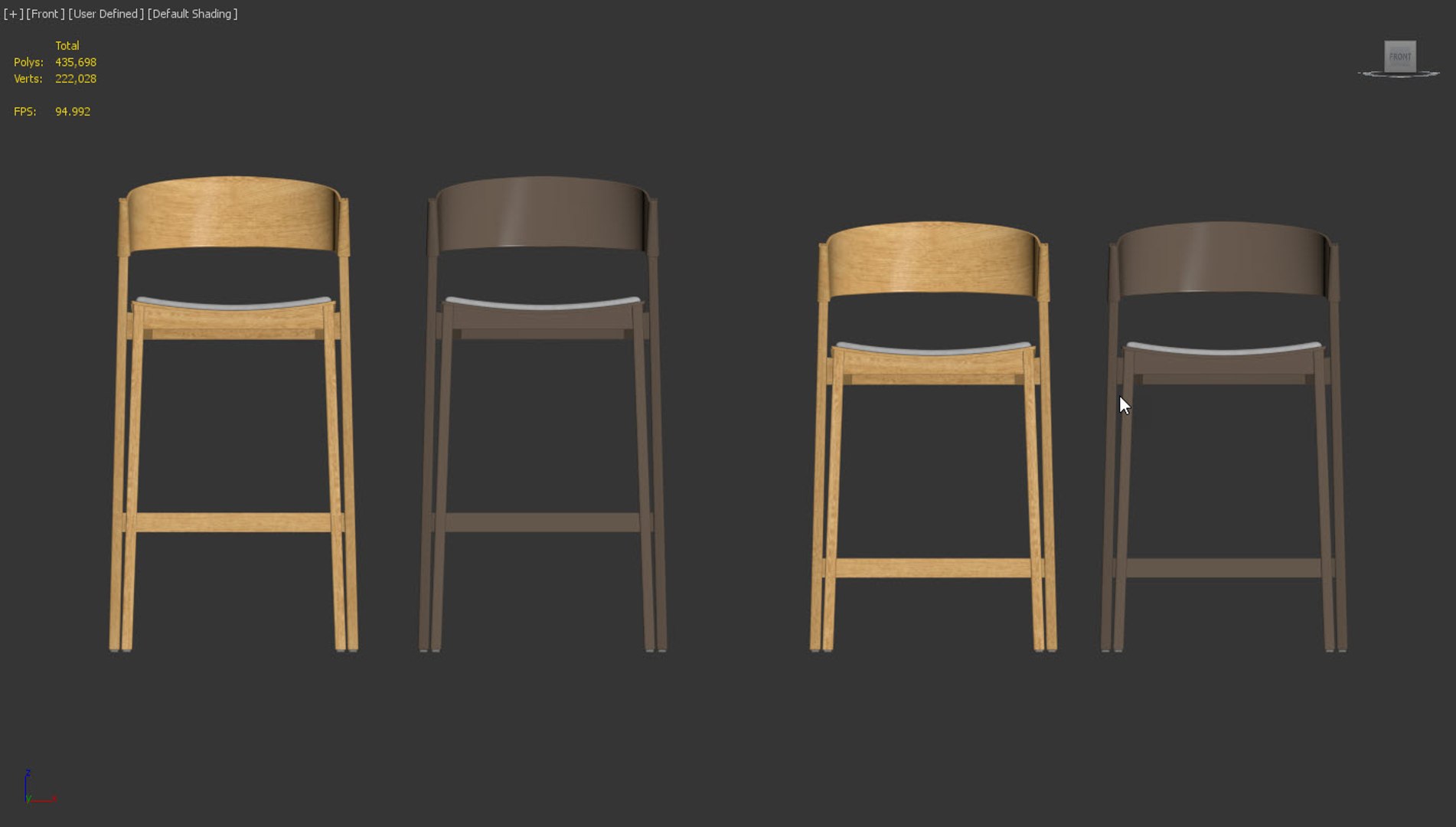 3D Cover Stools by Muuto - TurboSquid 1843375