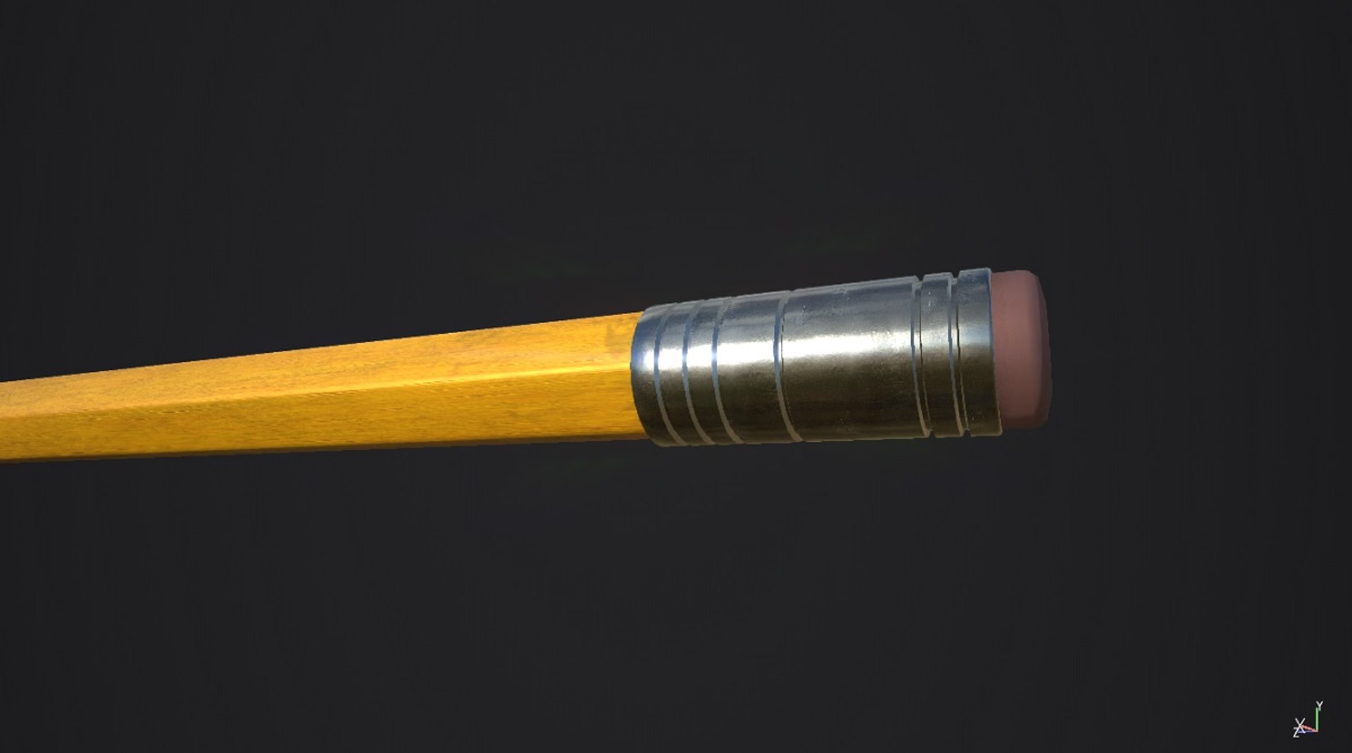 Wooden Pencil 3D Model - TurboSquid 1686540